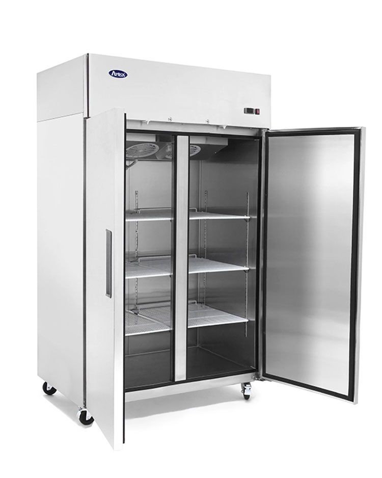 Atosa MBF8002GR Top Mount Two Door Freezer - LionsDeal