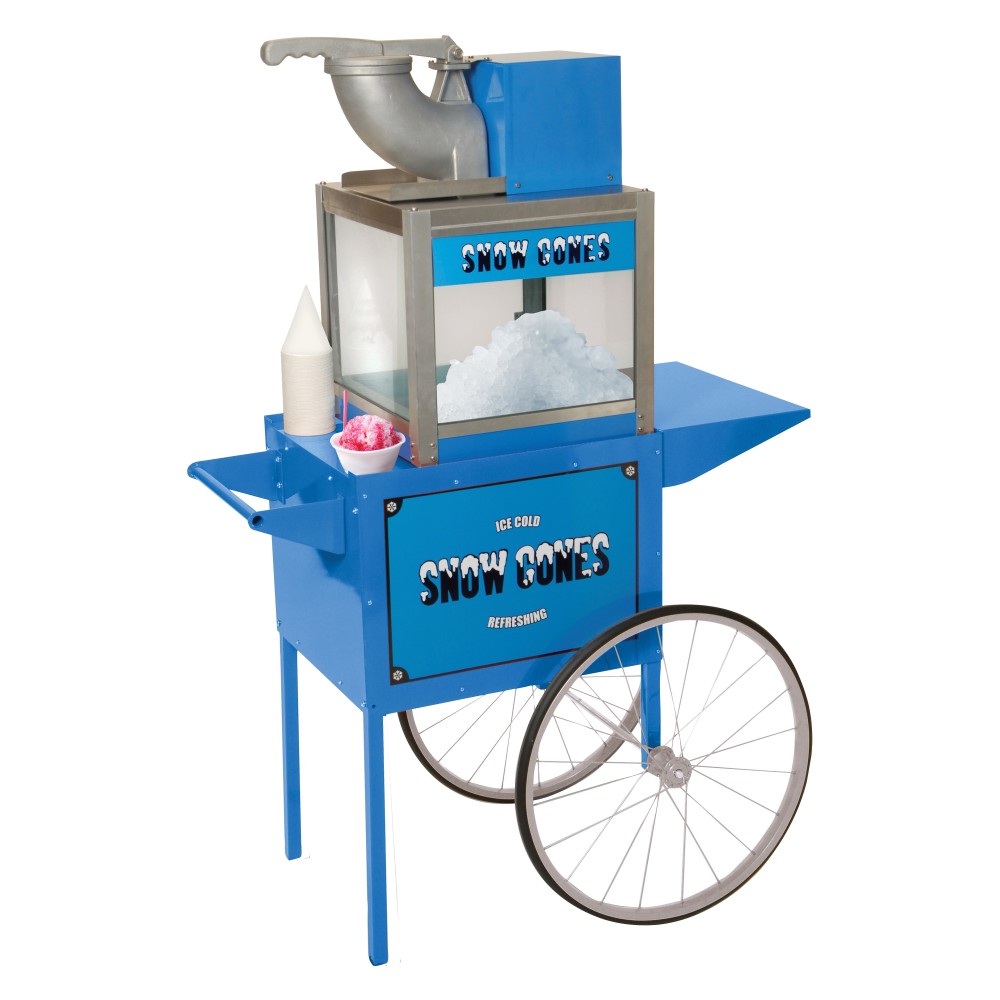 Winco 30070 Benchmark USA Snow Cone Antique Trolley Cart - LionsDeal