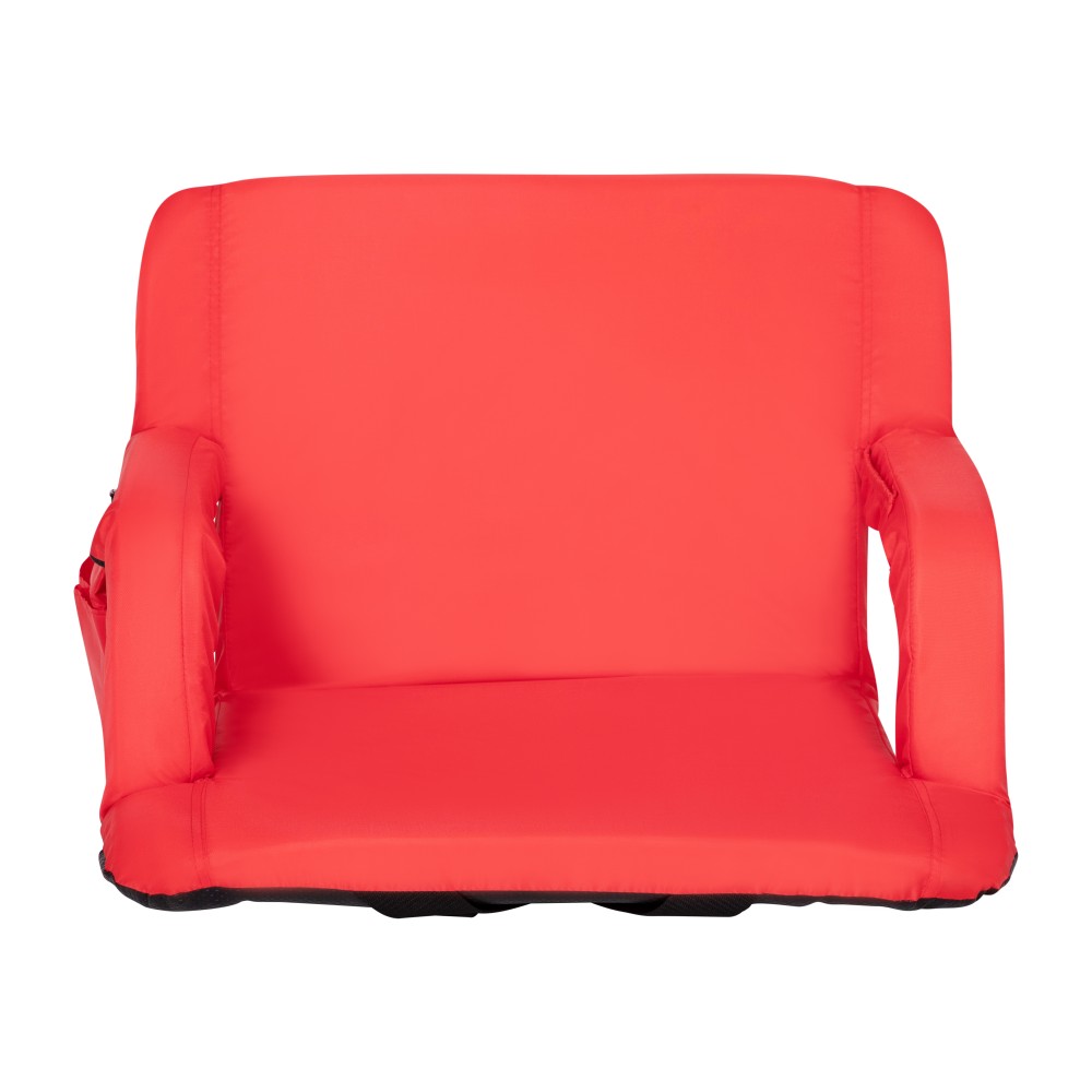 Flash Furniture FV-FA090L-RD-GG Extra Wide Red Lightweight Reclining ...