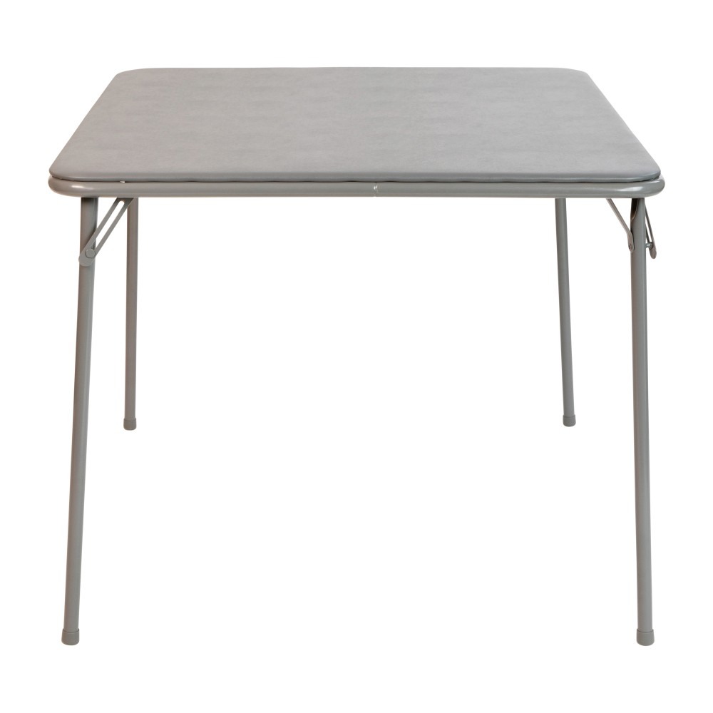 Flash Furniture JB-2-GY-GG Lightweight Gray Portable Folding Table with ...