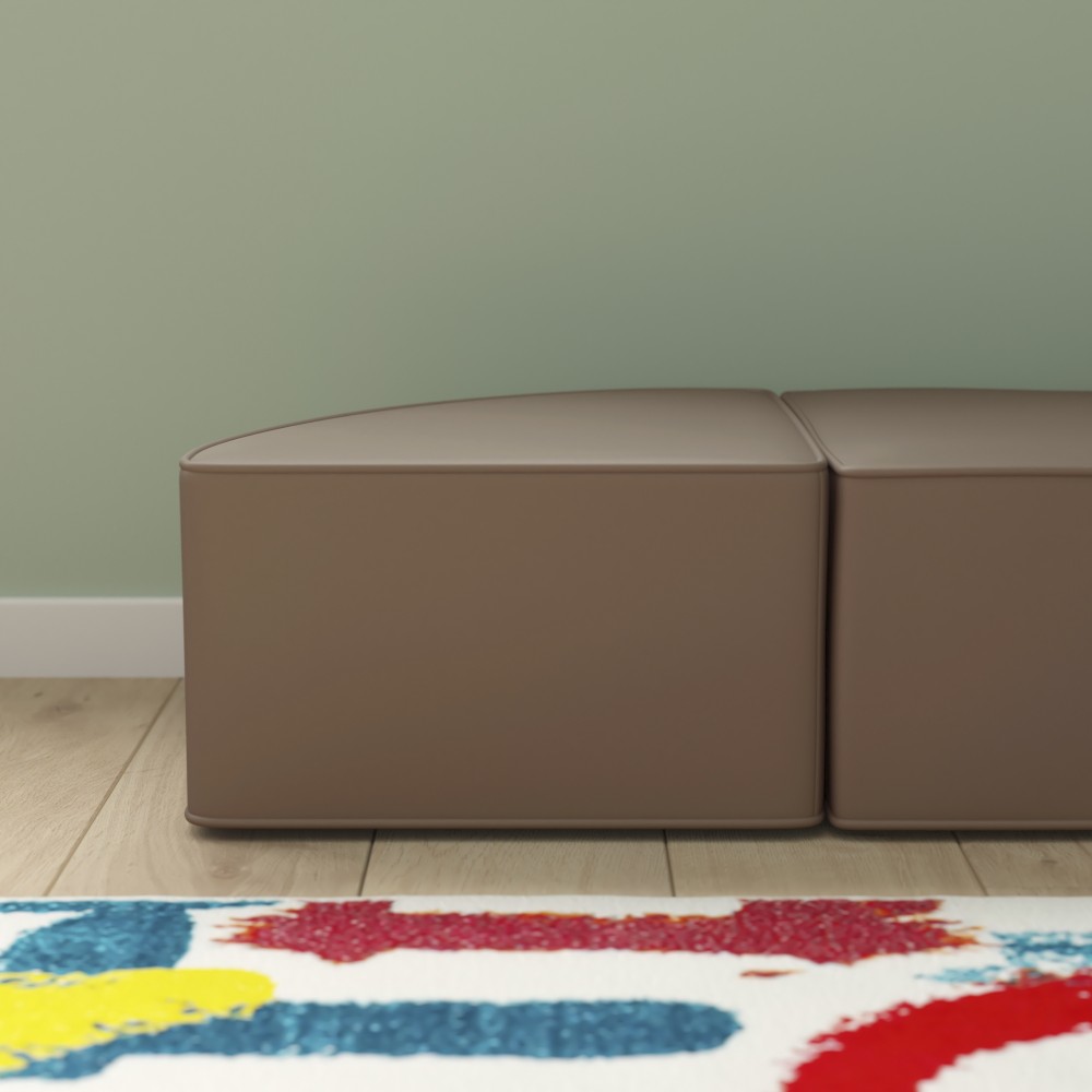 Flash Furniture MK-KE15686-GG Bright Beginnings Modular Classroom Soft ...