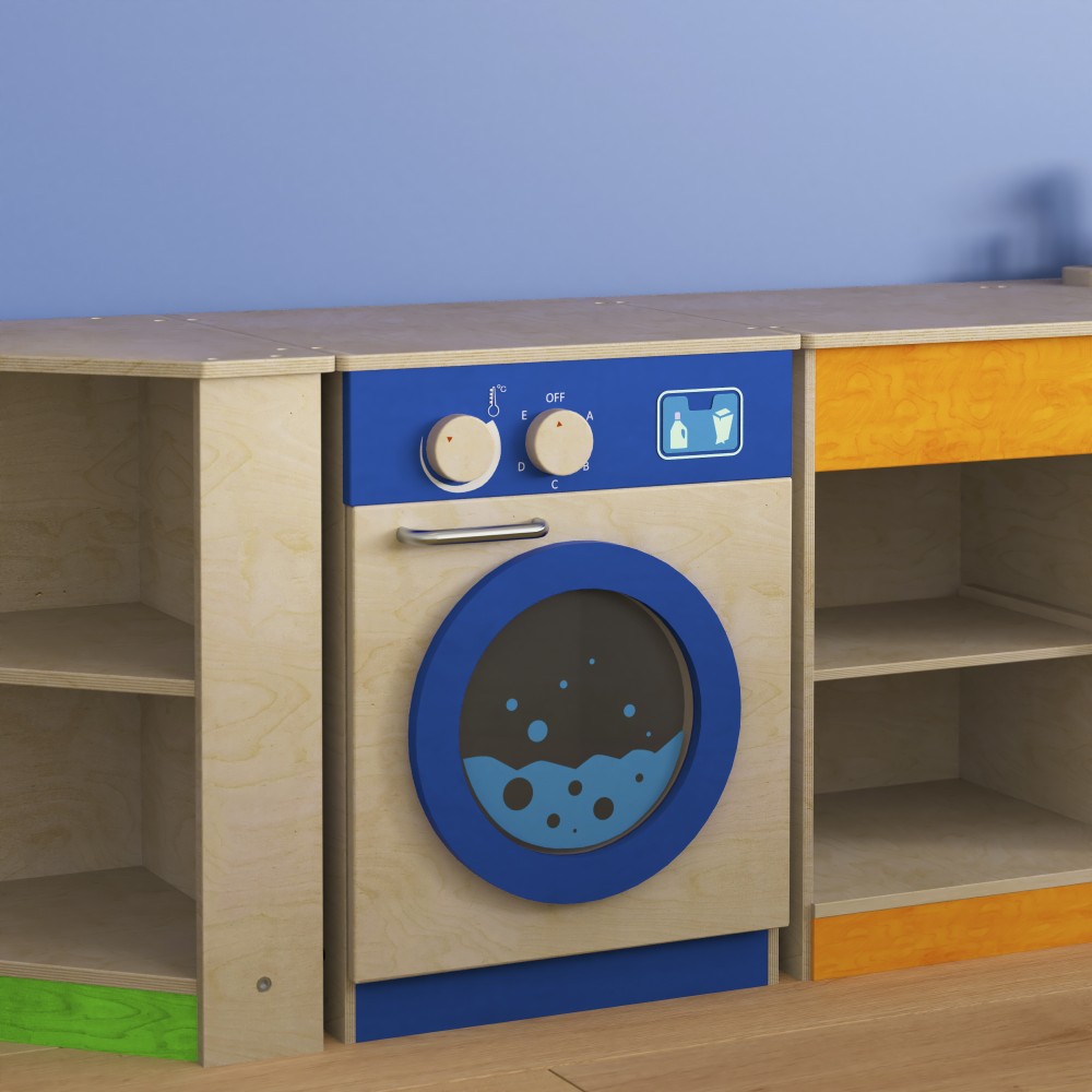 Flash Furniture MK-ME03546-GG Bright Beginnings Wooden Kid's Washing ...