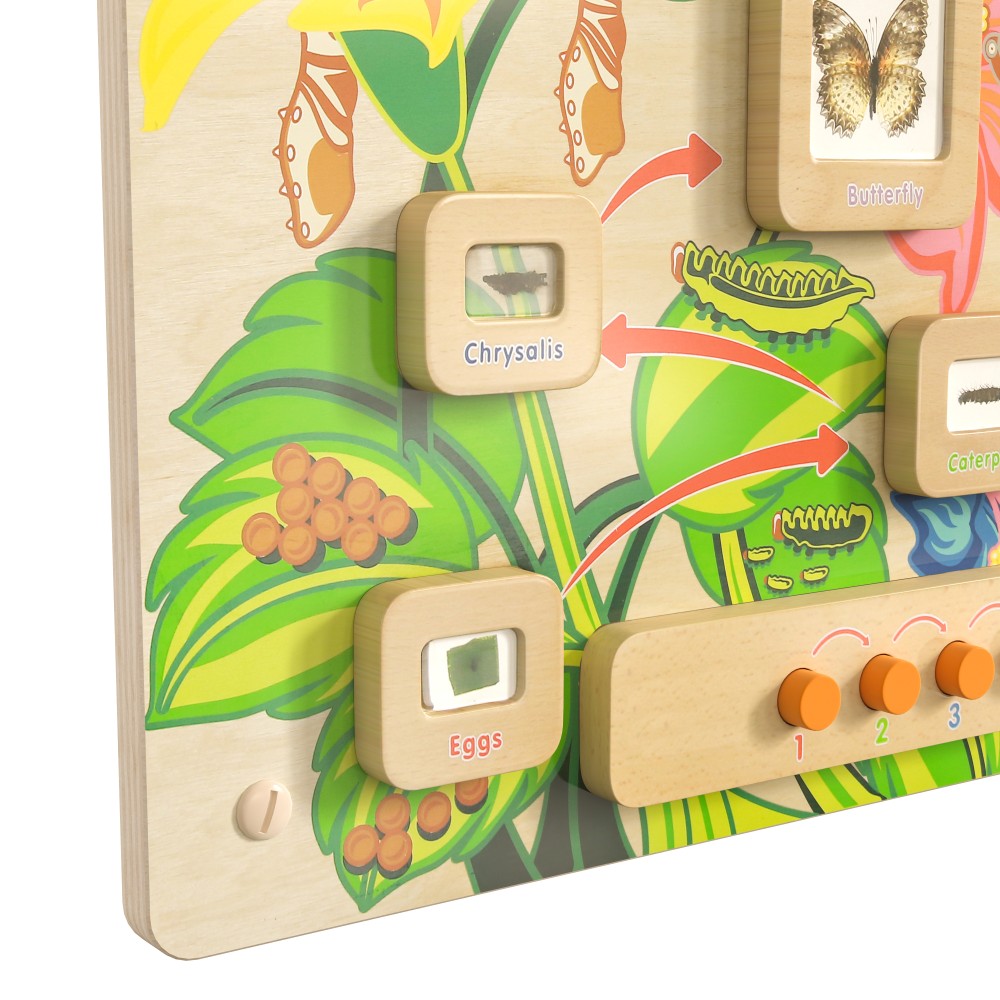 Flash Furniture MK-ME12883-GG Bright Beginnings STEAM Wall Butterfly ...