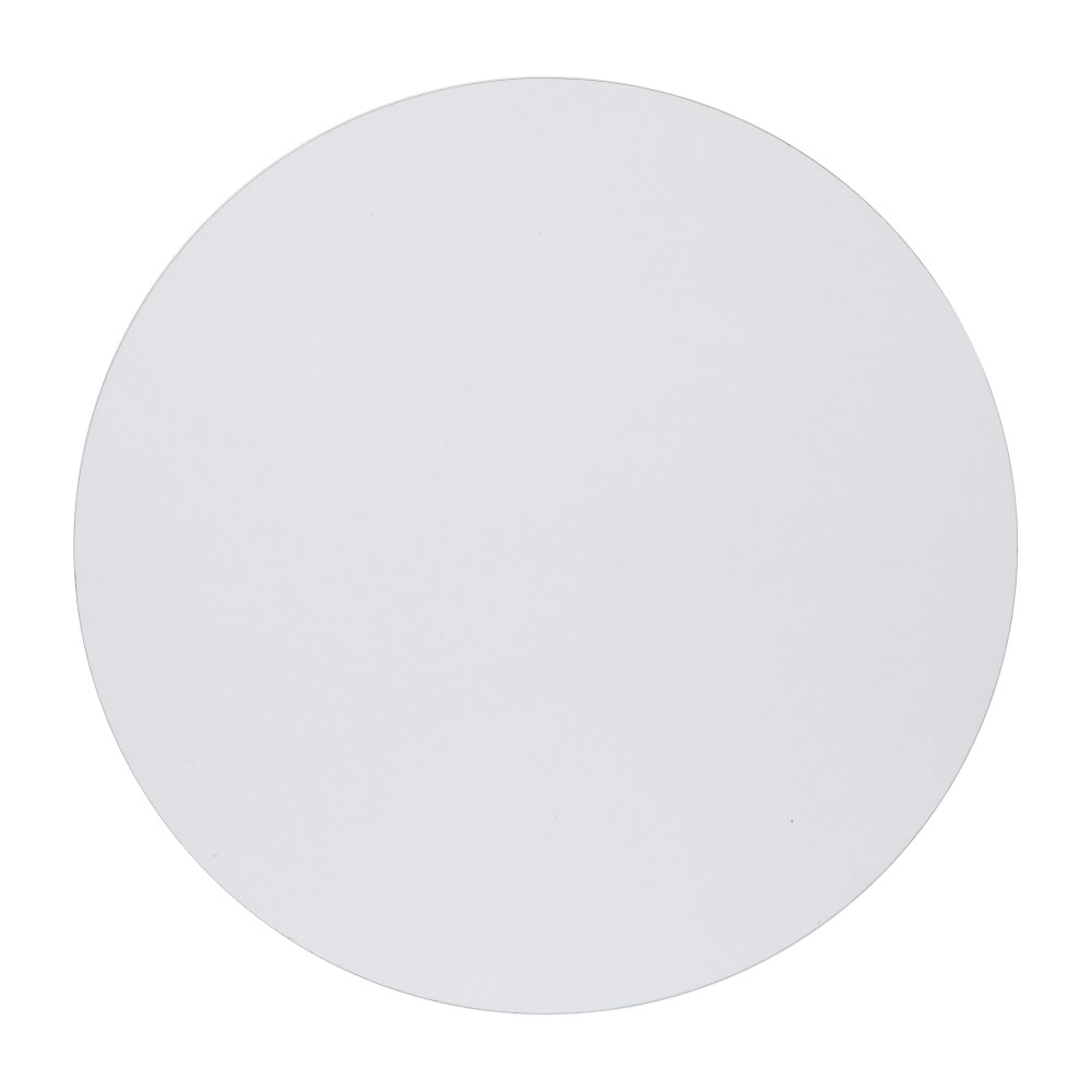 Flash Furniture NAN-JH-1787ET-BK-GG Modern White Finish End Table with ...