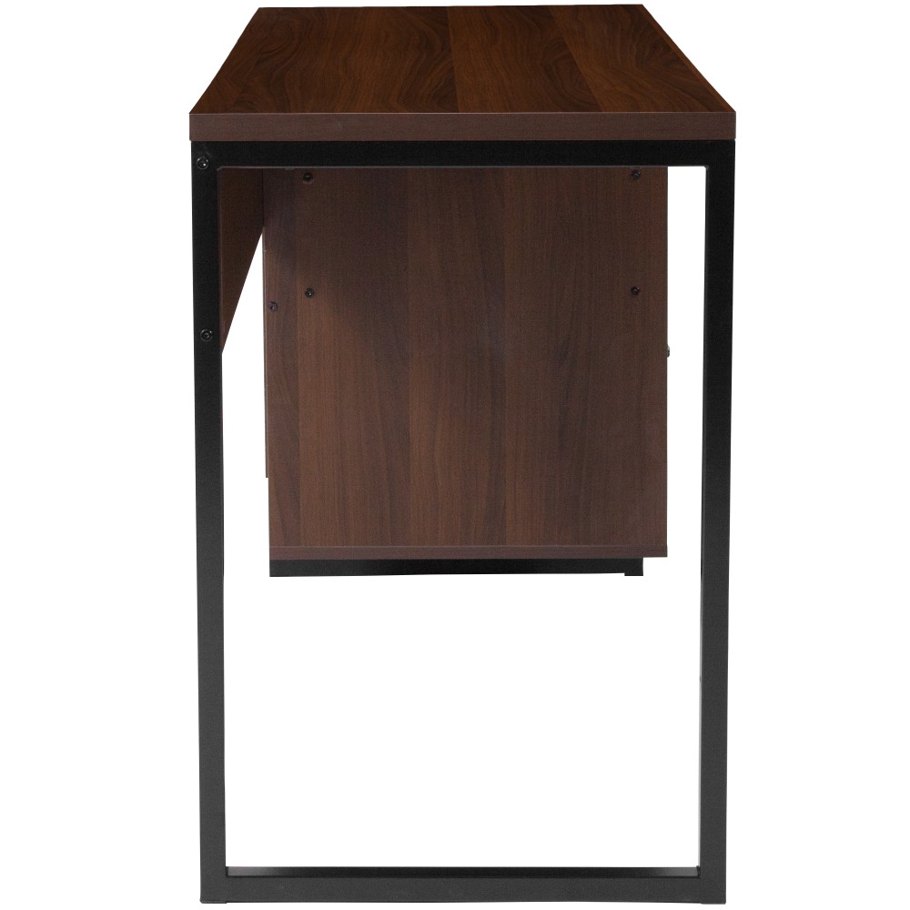 Flash Furniture NAN-NJ-HD10168-GG Rustic Coffee Wood Grain Finish ...
