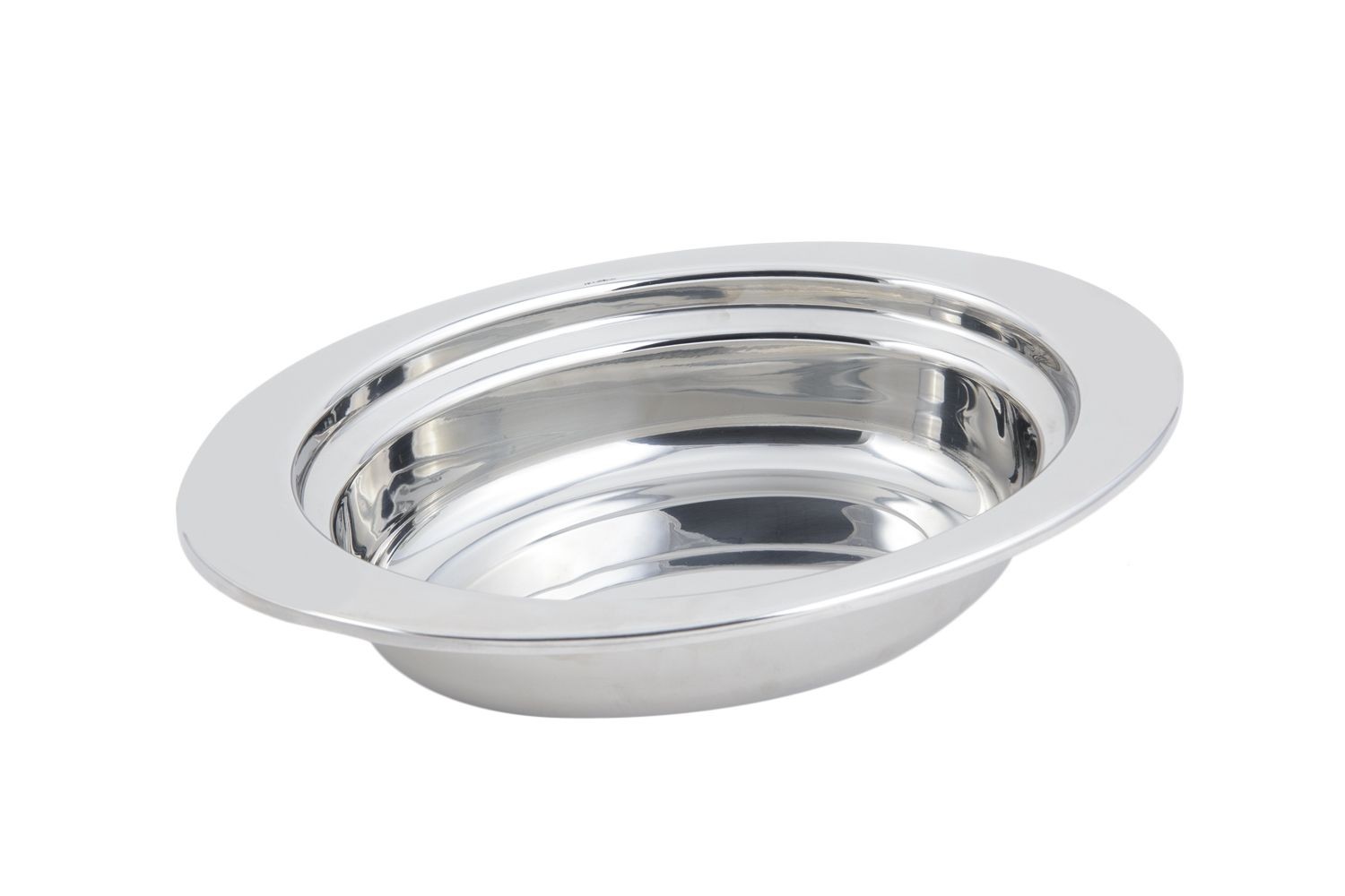 Bon Chef 5204 Plain Design Oval Food Pan, 2 Qt. - LionsDeal